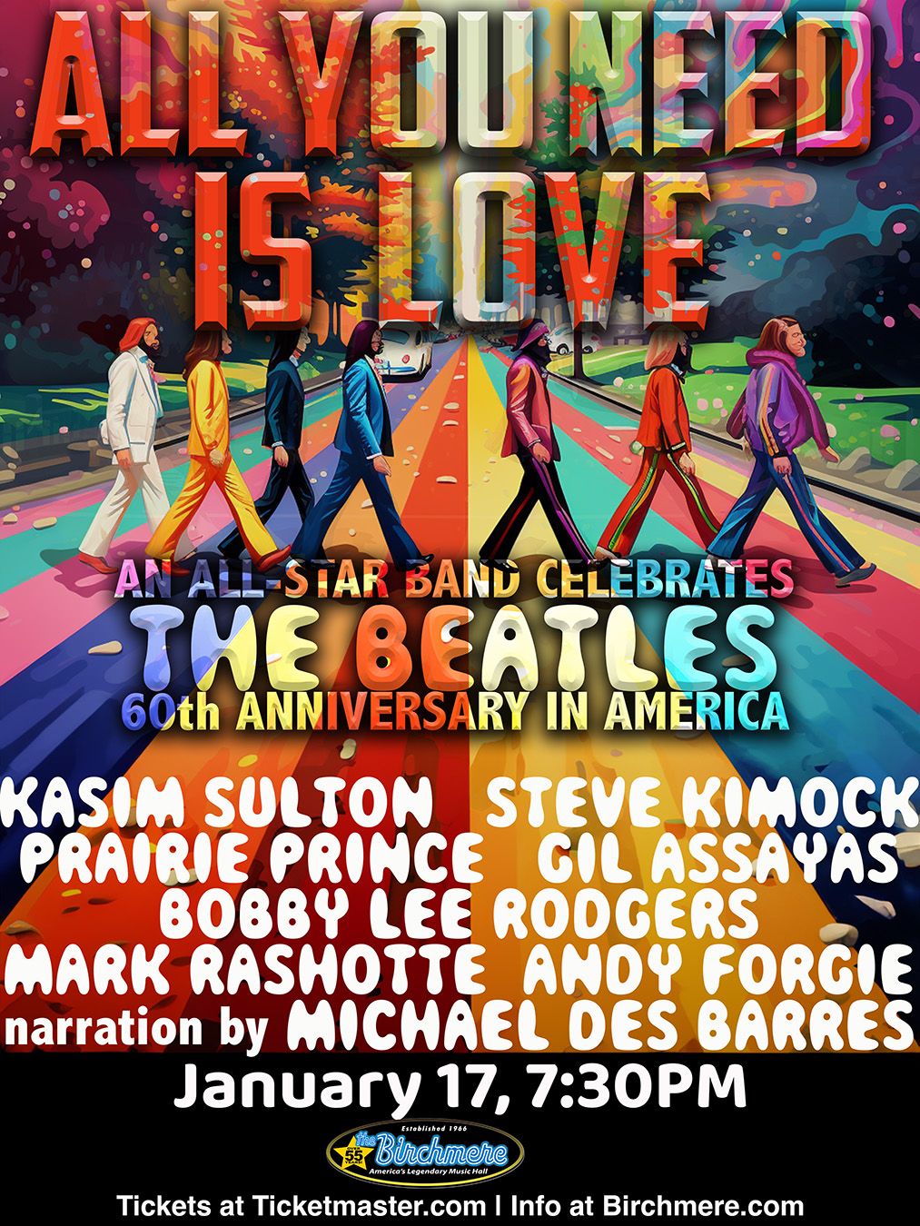All You Need Is Love: A Beatles Tribute Concert, Egyptian Room At Old ...