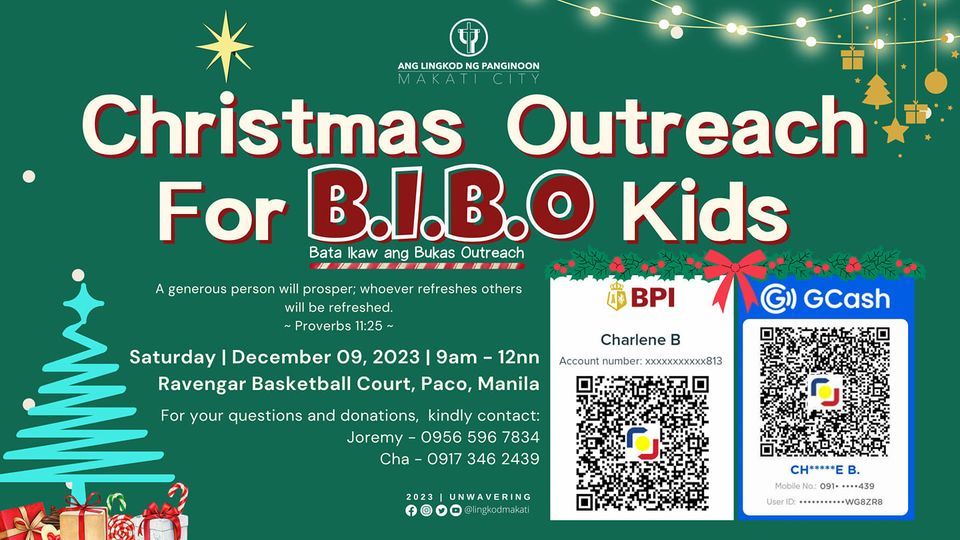 Christmas Outreach for Baseco Kids 2023, Ravengar Basketball Court ...