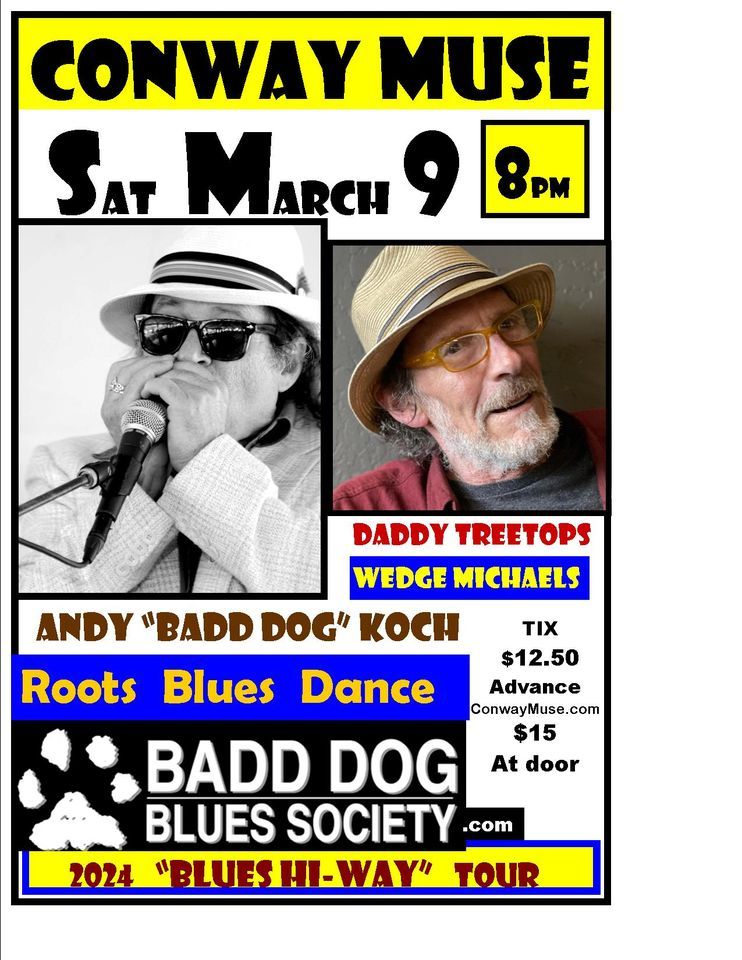 Blues At The Muse, Conway Muse, 9 March 2024 | AllEvents
