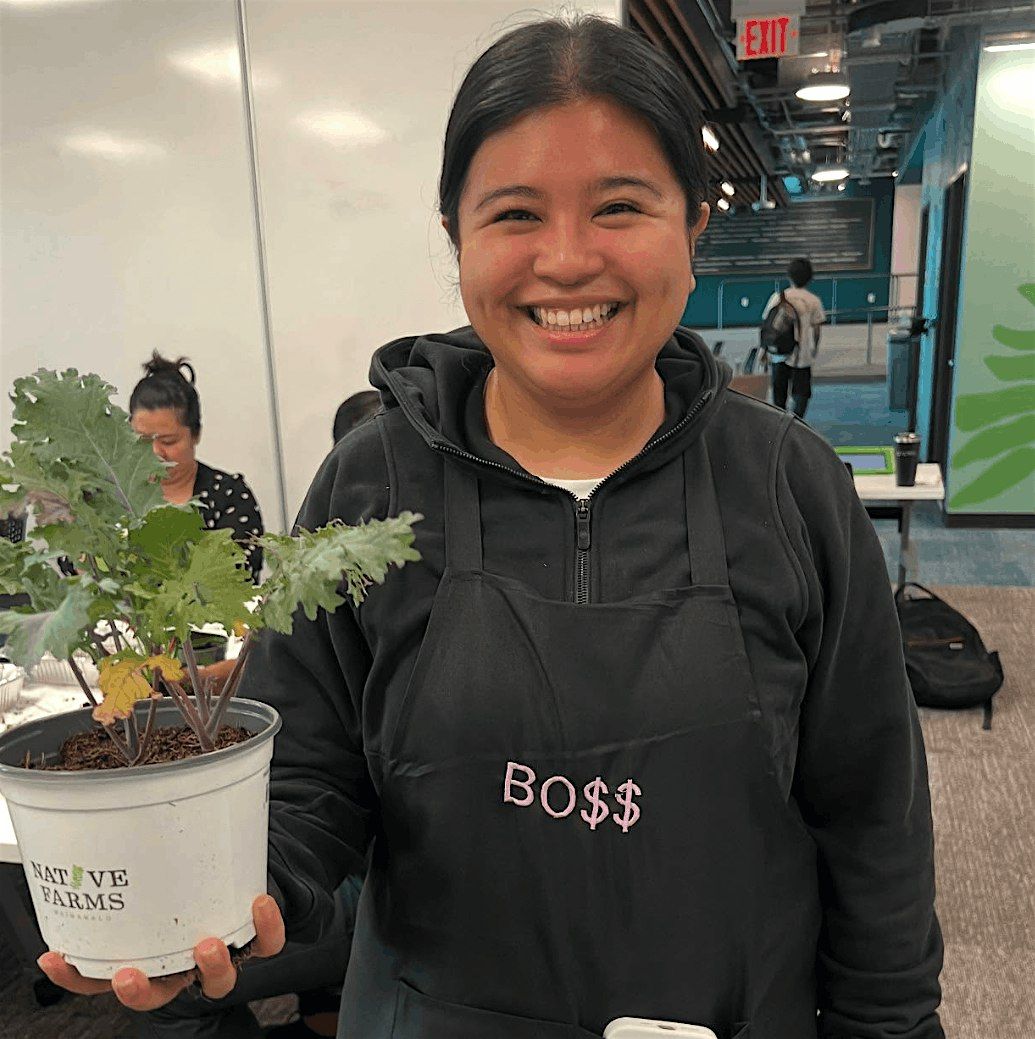 Maker x Level Up x SSC: Kokedama Plant Workshop, Walter Dods, Jr. RISE ...