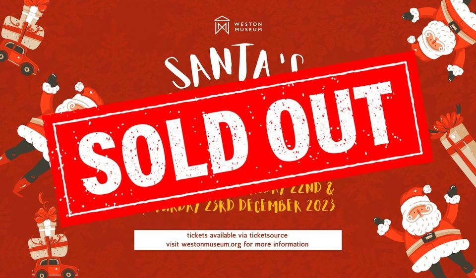 ? SOLD OUT ? Santas Spectacular Grotto!, Weston Museum, Weston-super ...