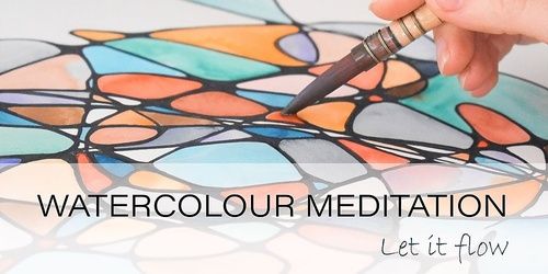 Watercolour Meditation with Steel Tongue Drum Live Music, Gary Holland ...