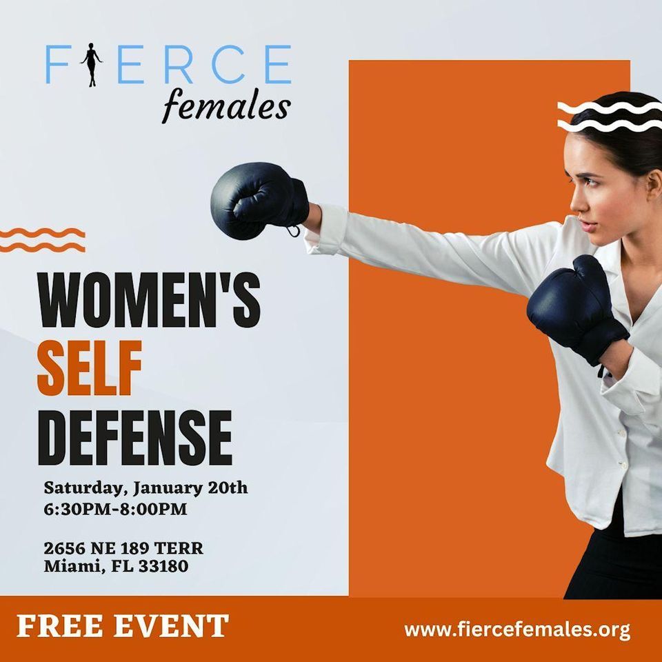 Womens Self Defense Class - Free Class, 2656 Northeast 189th Terrace ...