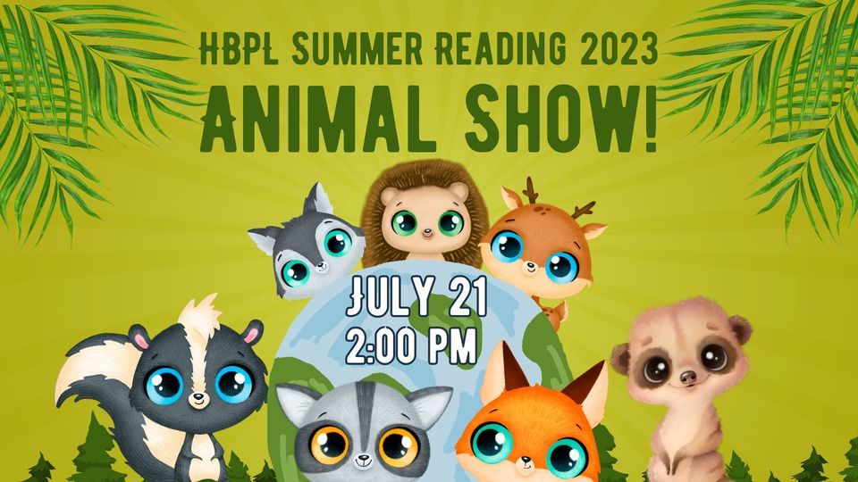 Land to Sea Exotic Animal Show @ HBPL, Hokes Bluff Public Library ...