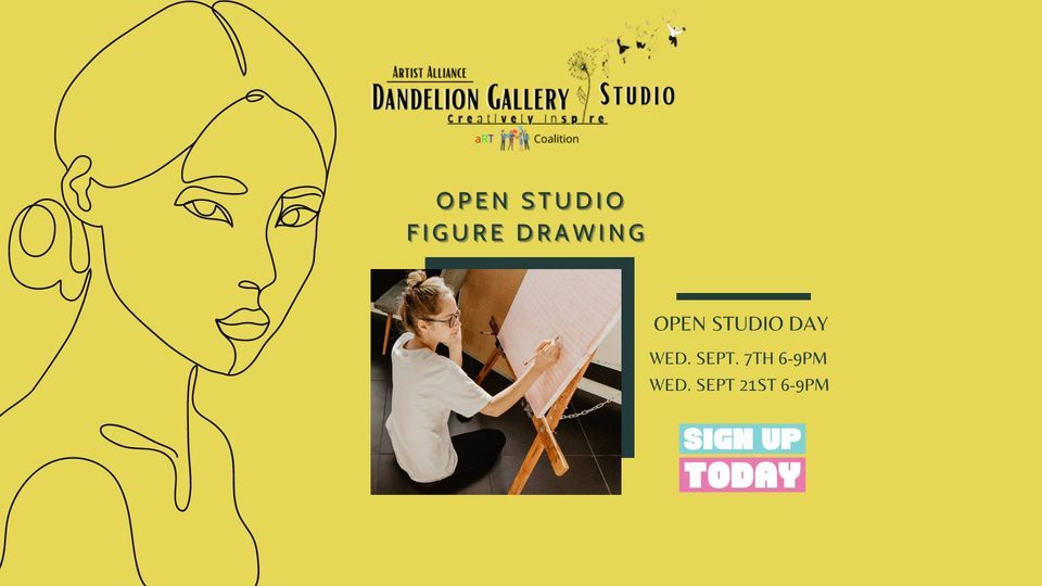 Open Studio-Figure Drawing/Painting, Dandelion Gallery & Studio ...