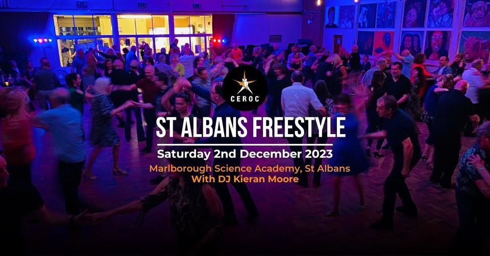 St Albans Freestyle with DJ Kieran Moore - Sat 2nd Dec, The Marlborough ...