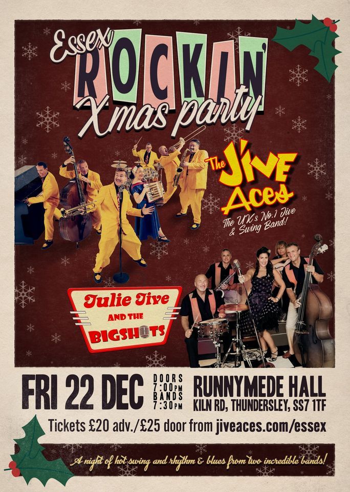 Essex Rockin Xmas Party, Runnymede Hall, Thundersley, 22 December 2023 ...