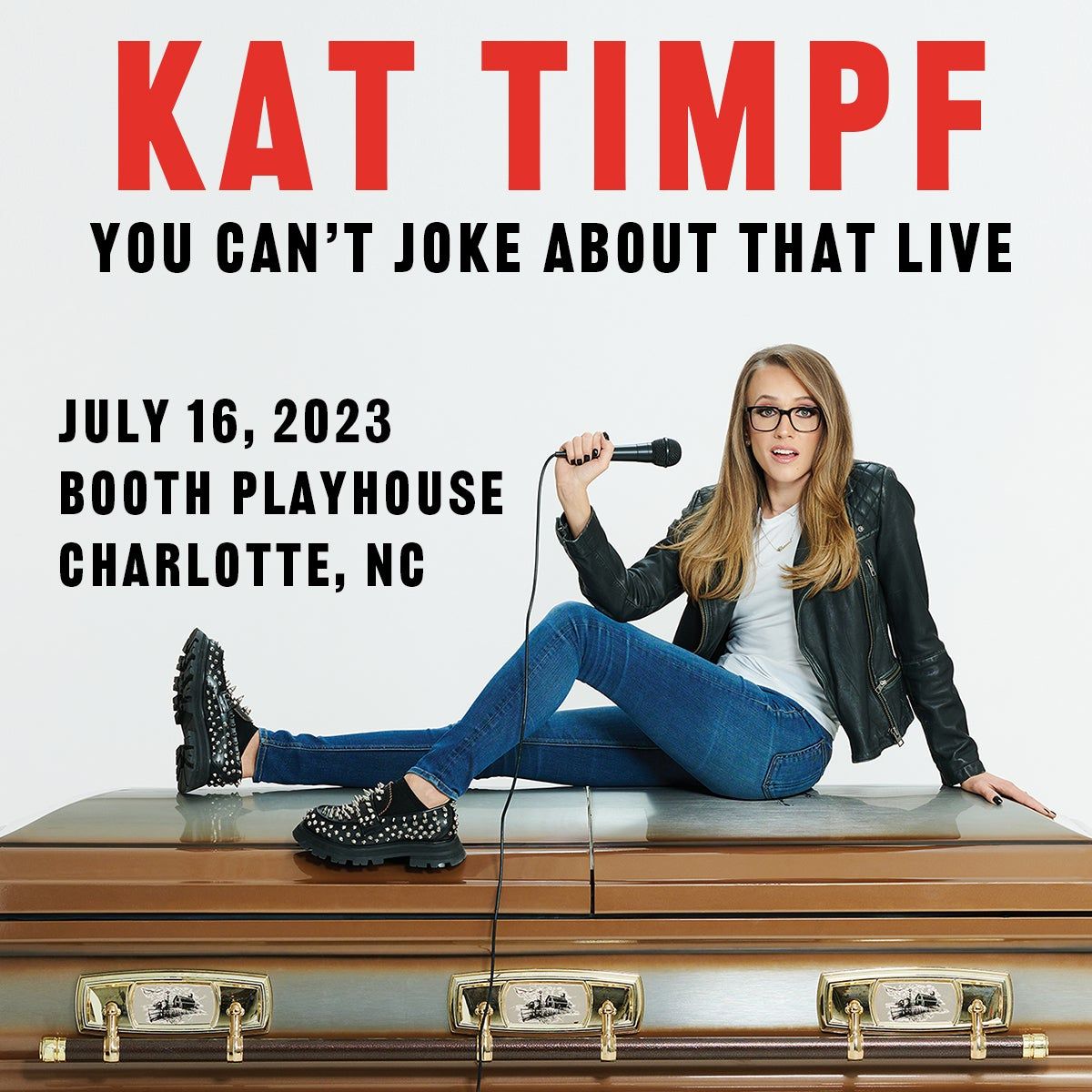 Kat Timpf LIVE: You Cant Joke About That, Belding Theater at Bushnell ...