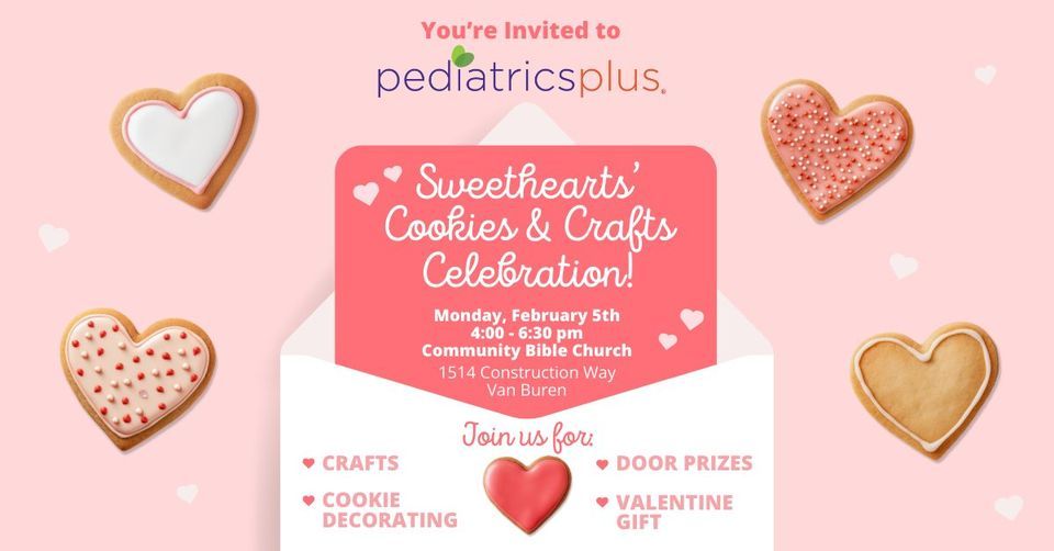 Sweethearts Cookies & Crafts Celebration!, Community Bible Church, Van ...