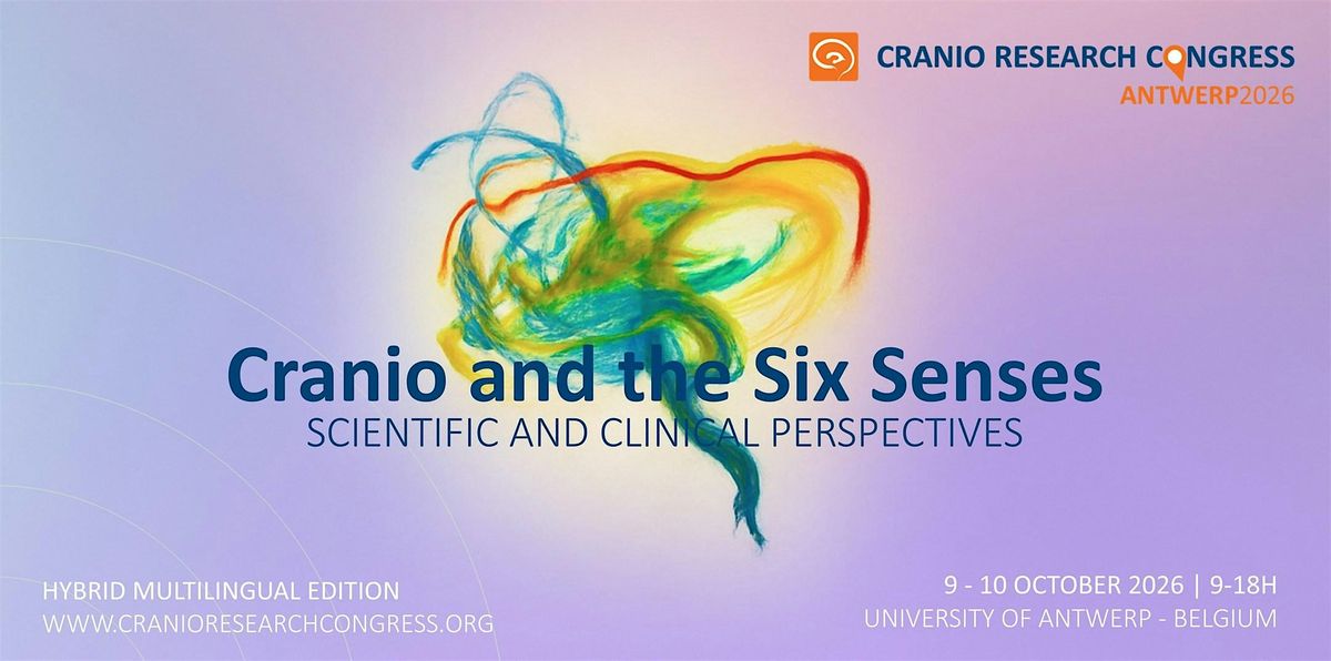 Cranio Research Congress 2026, University of Antwerp, Antwerpen, 9 ...