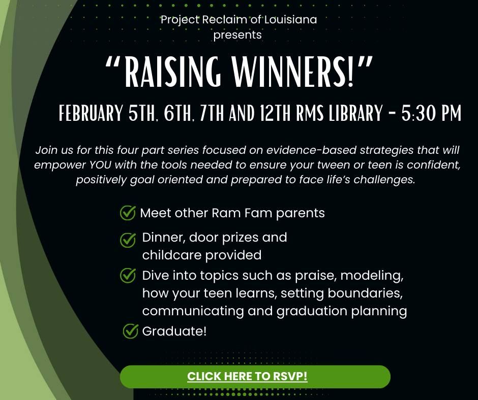 Raising Winners Strategy and Planning Series, Rusheon Middle School ...