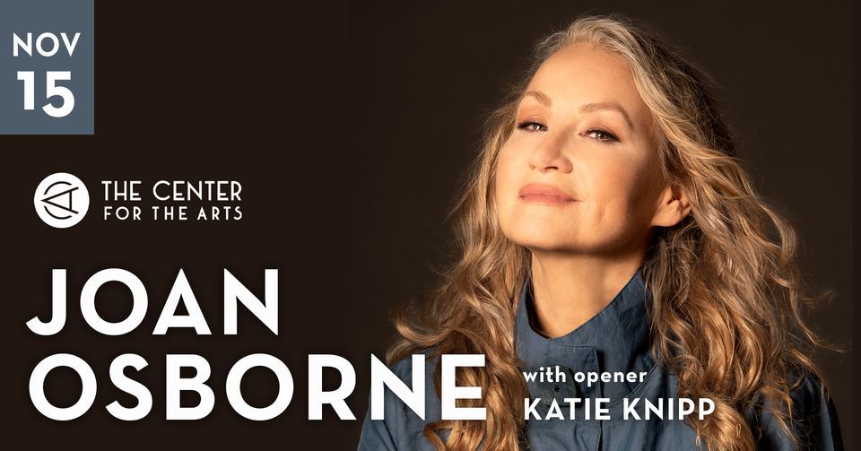 Joan Osborne, The Center for the Arts, Penn Valley, 15 November 2023 ...