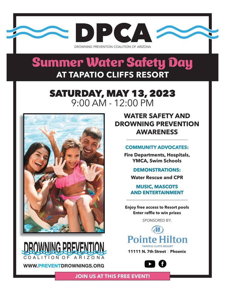 Water Safety Kick-Off Event: Tapping Into Water Safety, Hilton Phoenix ...
