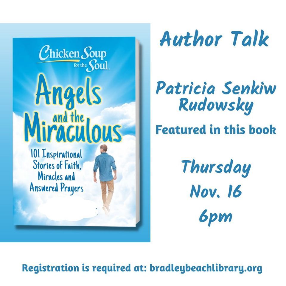 Author Talk, Bradley Beach Public Library, 16 November 2023 | AllEvents.in