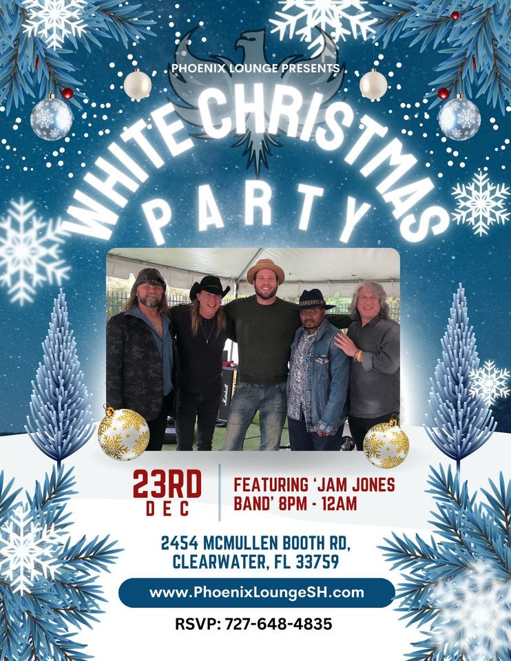 White Christmas Party feat Jam Jones Band, 2454 N McMullen Booth Rd ...