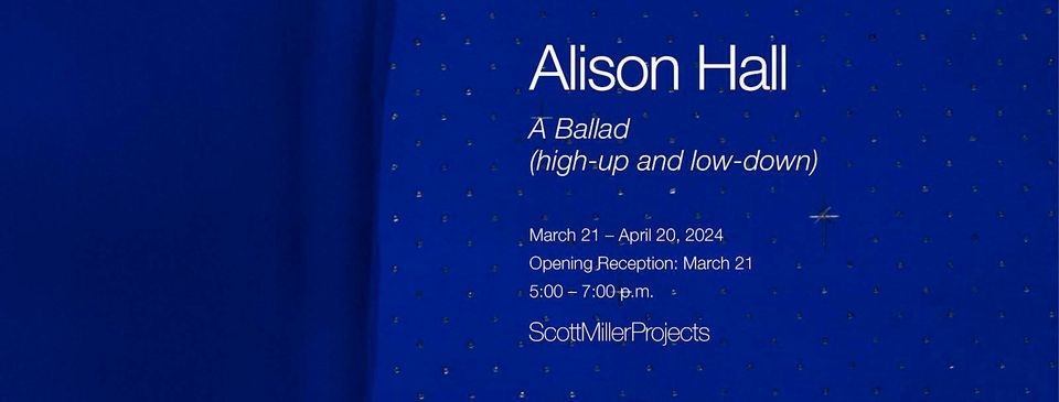 Alison Hall: A Ballad (high-up and low-down), 2212 Morris Ave Suite 103 ...
