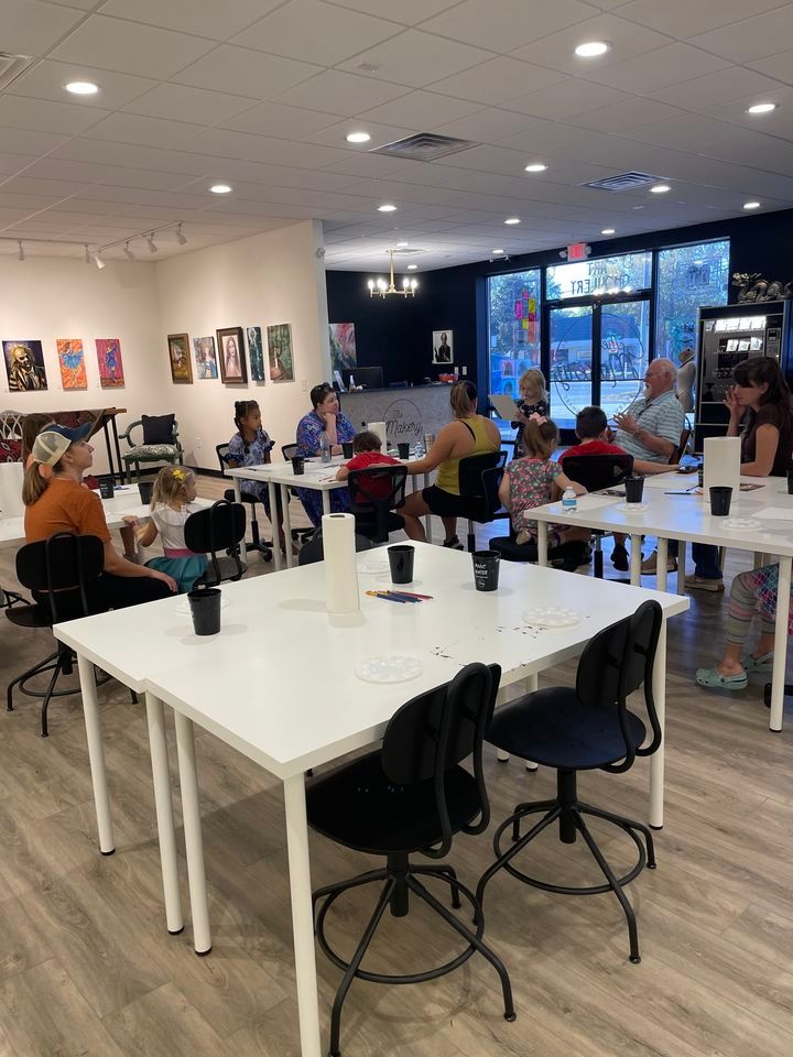 Little Makers: Drawing and Acrylics Workshop , The Makery WF, Wake ...