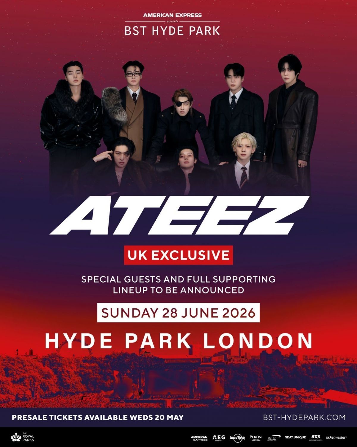 British Summer Time - ATEEZ at Hyde Park – Things to Do in London ...