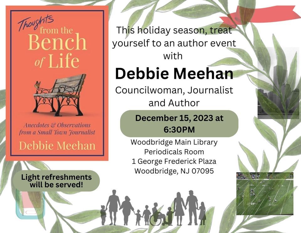 Thoughts from the Bench of Life: Meet Local Author Debbie Meehan ...