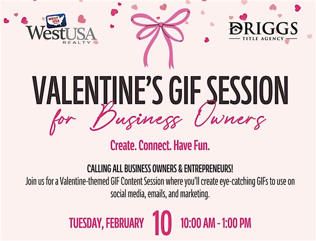 VALENTINES GIF SESSION FOR BUSINESS OWNERS, Driggs Title Agency ...