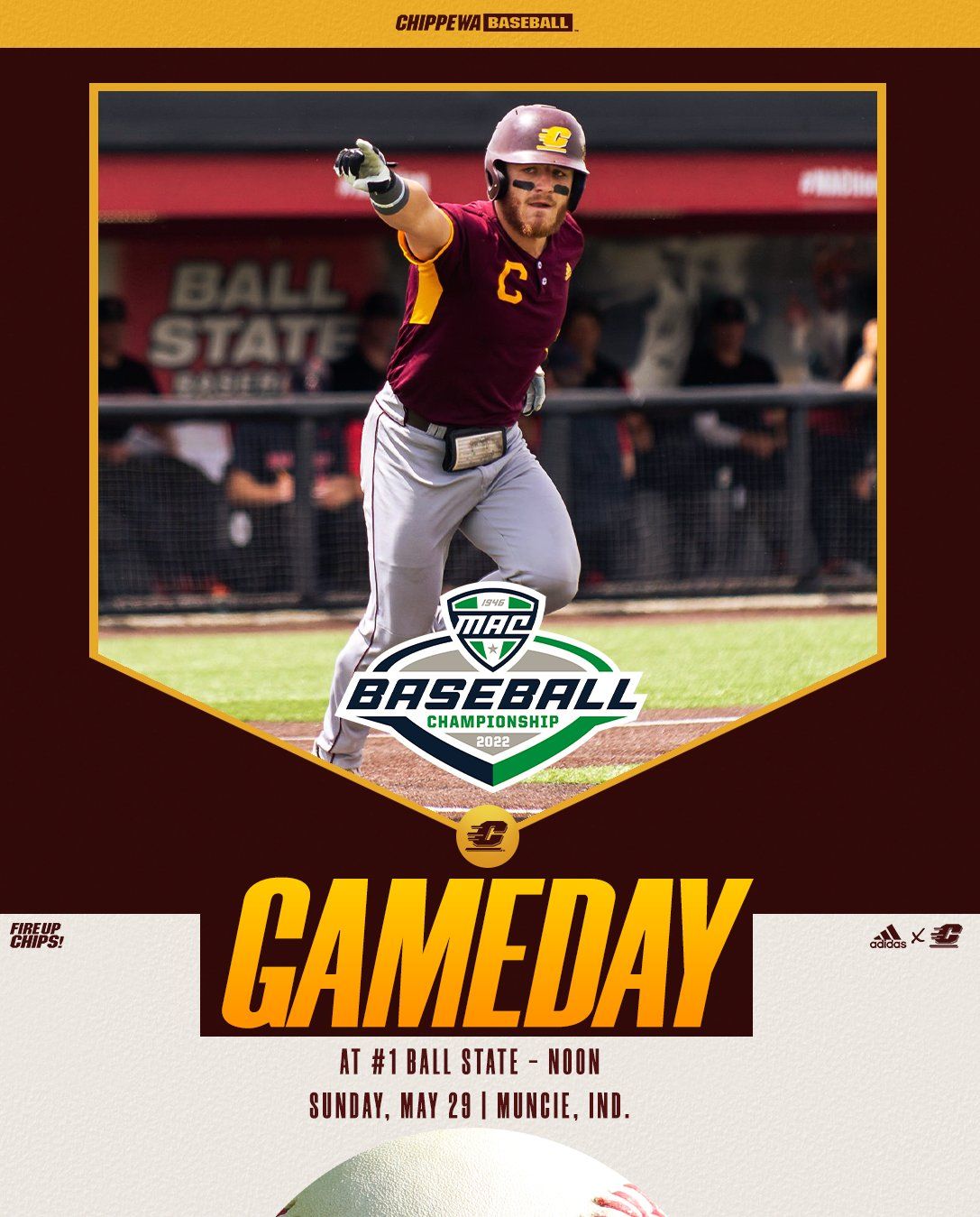 MAC Baseball Tournament - Friday, Mercy Health Stadium, Avon, 24 May to ...