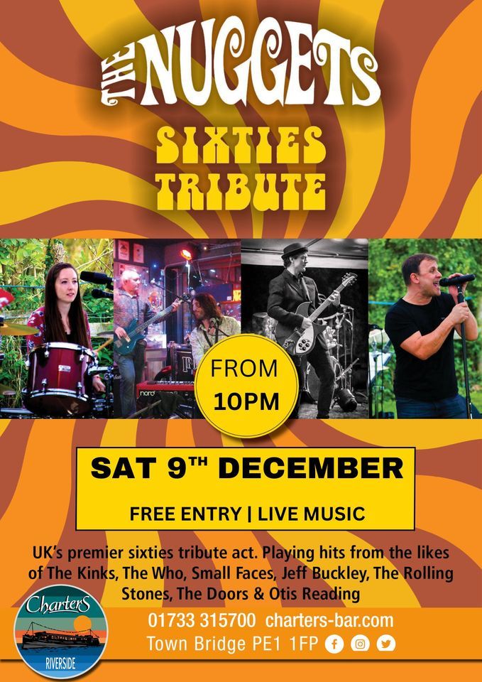 THE NUGGETS, Charters Bar, Peterborough, 9 December 2023 | AllEvents.in