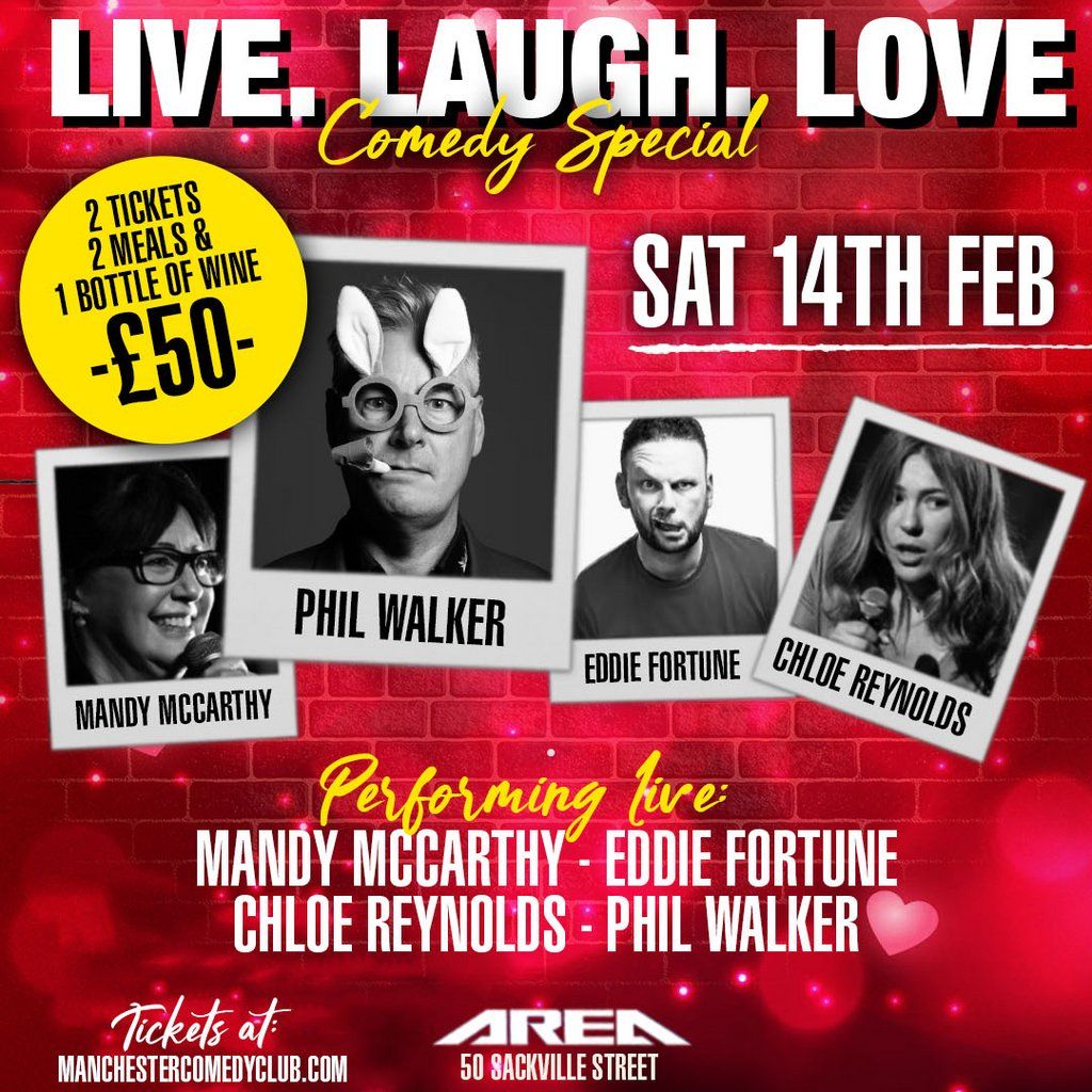 Manchester Comedy Club presents: PHILL WALKER AND FRIENDS, Area ...