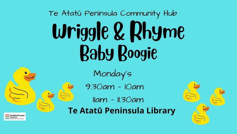 Wriggle & Rhyme, Te Atatu Peninsula Library, Manurewa, 4 December 2023 ...