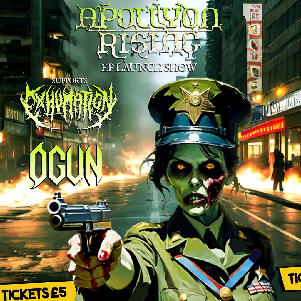 Apollyon Rising - Prepare for War EP Launch Night, Molly's Chambers Bar ...