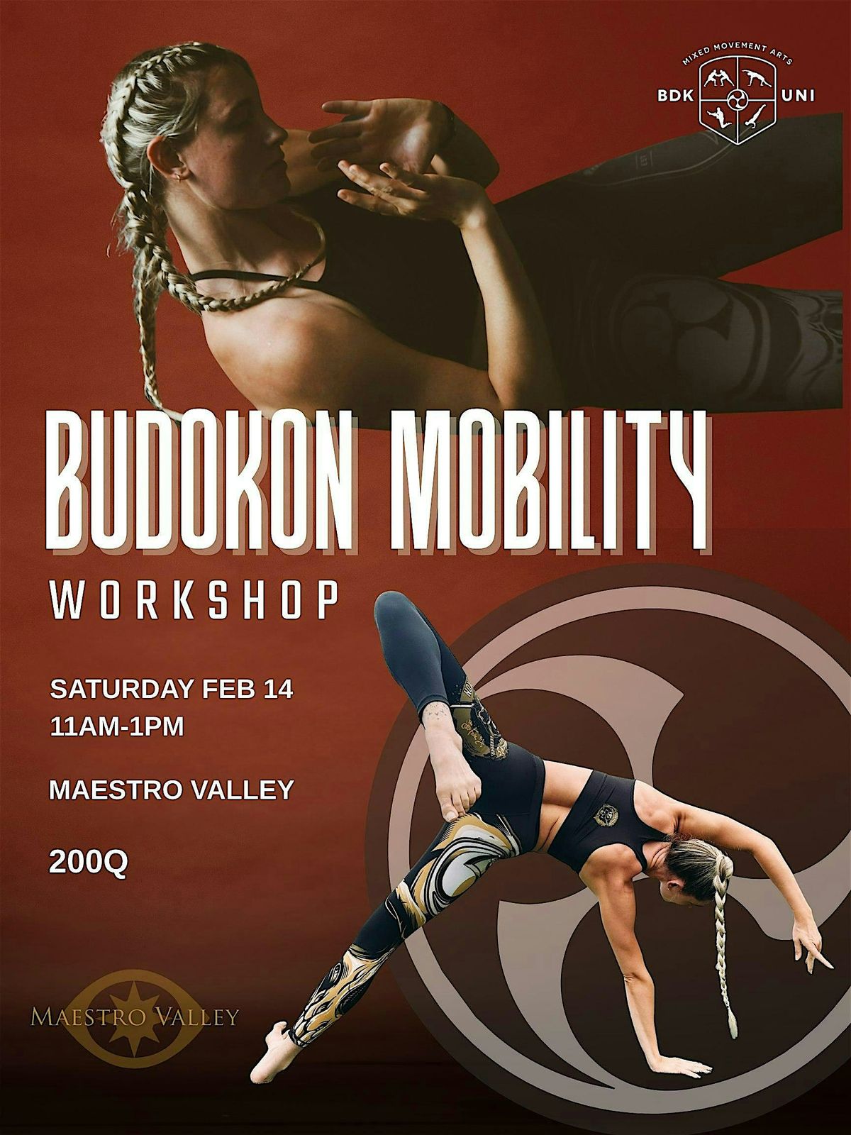 Budokon Mobility Workshop, Maestro Valley, San Marcos La Laguna, 14 ...