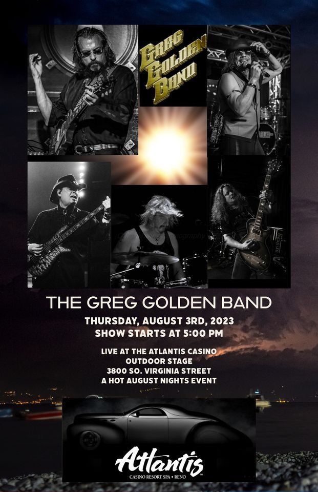 The Greg Golden Band at the Atlantis Casino outdoor stage for Hot ...
