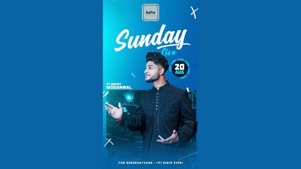 BOHO SUNDAY LIVE FT. MOHIT MODANWAL, Boho Bar & Kitchen, Mumbai, 20 ...
