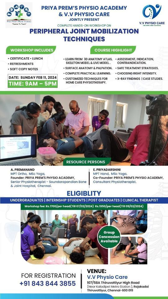 Peripheral Joint Mobilization Techniques - Complete Hands-on Workshop ...