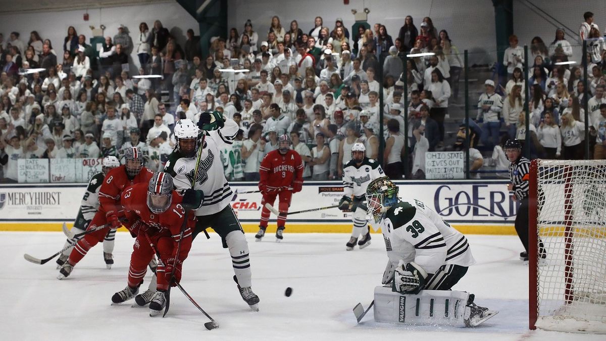 Mercyhurst Lakers vs. Ohio State Buckeyes, Mercyhurst Ice Center, Erie ...