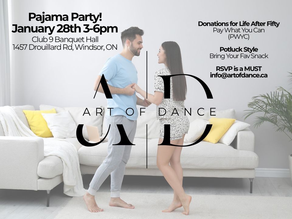 Salsa & Bachata PJ Party, Banquet HALL CLUB 9, Windsor, 28 January 2024 ...