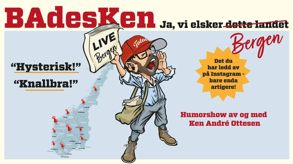 JA, VI ELSKER DETTE LANDET// Ken André Ottesen 2022 Live, November 18 ...