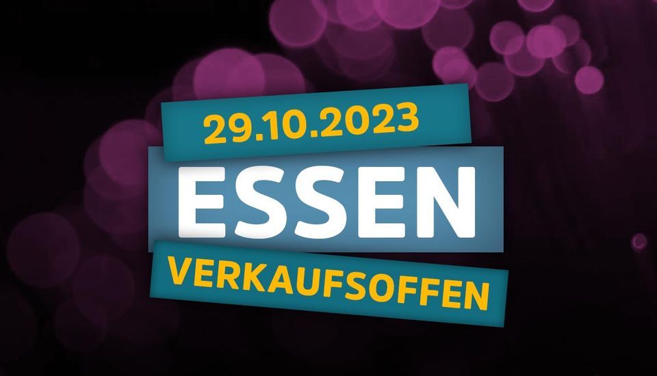 Verkaufsoffener Sonntag 29 10 23
