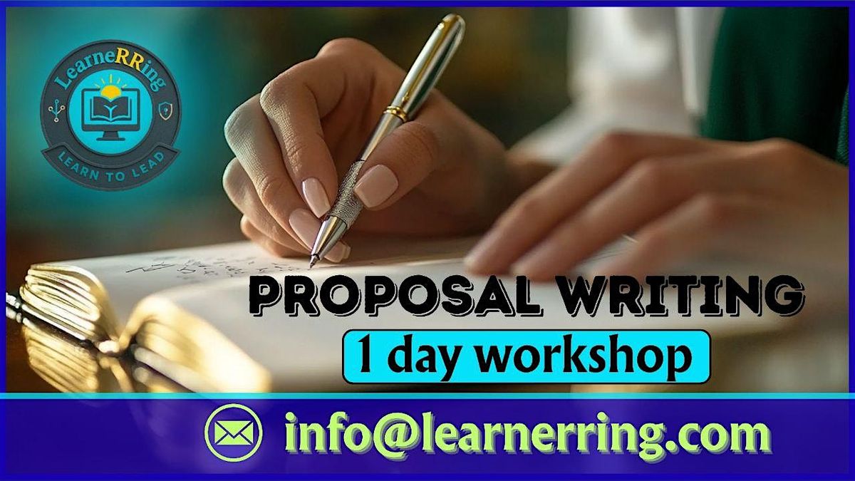 Proposal Writing Skills 1 Day Workshop |Vacaville, CA, For venue ...