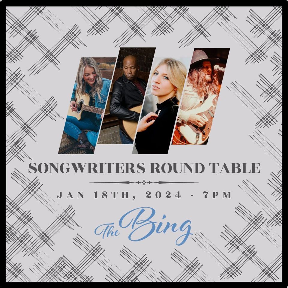 Songwriters Round Table, Bing Crosby Theater, Spokane, 18 January 2024 ...