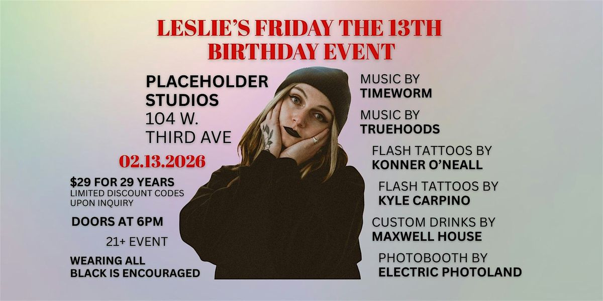 A Very Superstitious Birthday: Leslie’s Friday the 13th Party ...