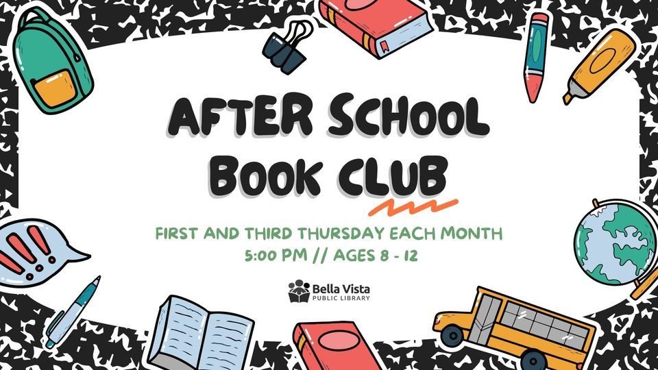 After School Book Club, Bella Vista Public Library, 7 December 2023 ...