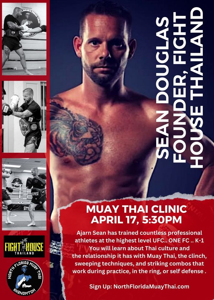 Ajarn Sean Douglas Seminar, North Florida Muay Thai -Khanomtom ...