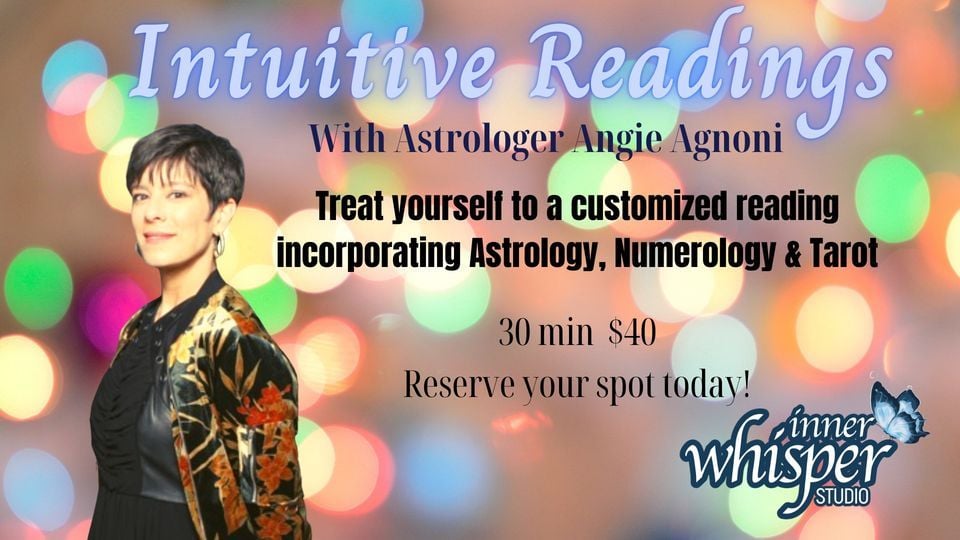 Astrology for 2024 Intuitive Readings with Angie Agnoni $40, Inner ...