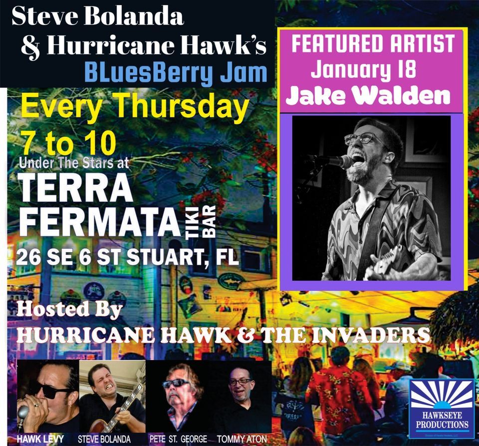 Jake Walden Joins the Invaders for the BluesBerry Jam, Terra Fermata ...