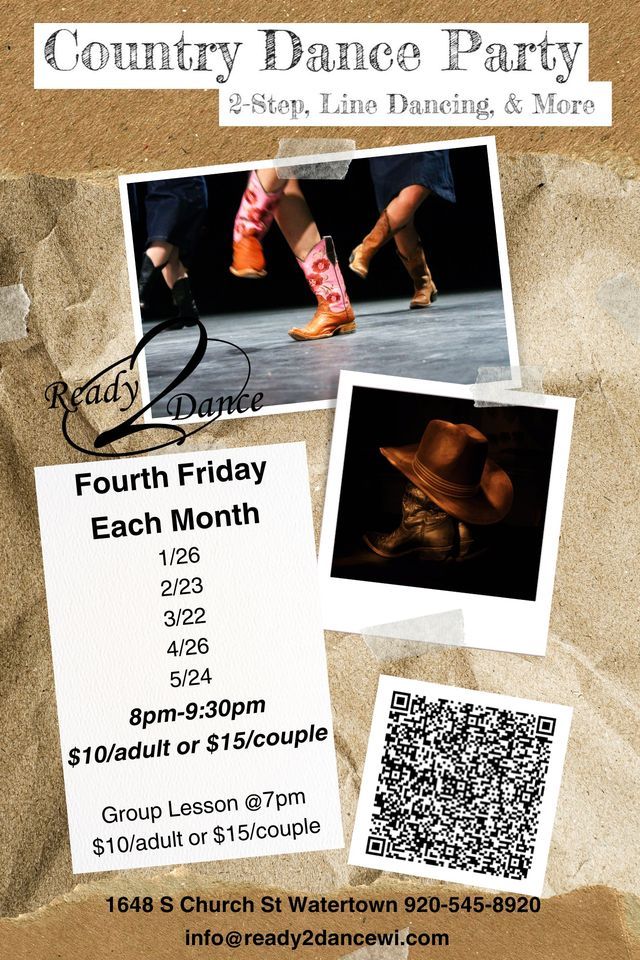 Country Dance Party, 1648 S Church St, Watertown, WI, 23 February 2024 ...