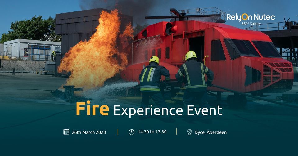Fire Experience Event, The Fire Training Group, Aberdeen, 26 March 2024 ...