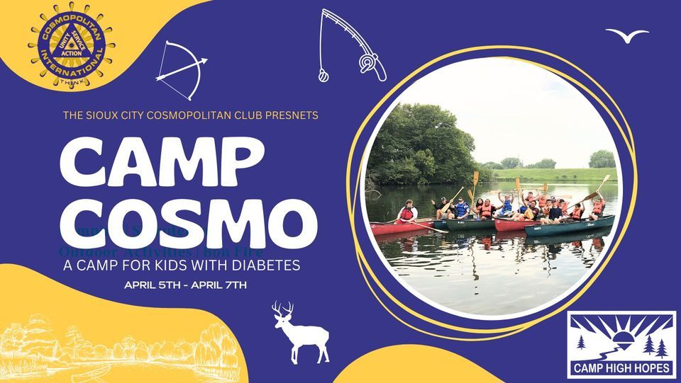 Camp Cosmo - A camp for kids with diabetes, Camp High Hopes, Sioux City ...