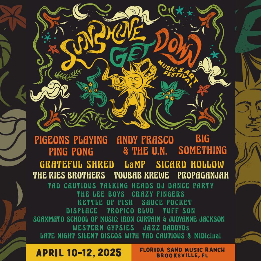 2025 Sunshine GetDown Festival - 3 Day Pass at Sunshine Music Fests at ...