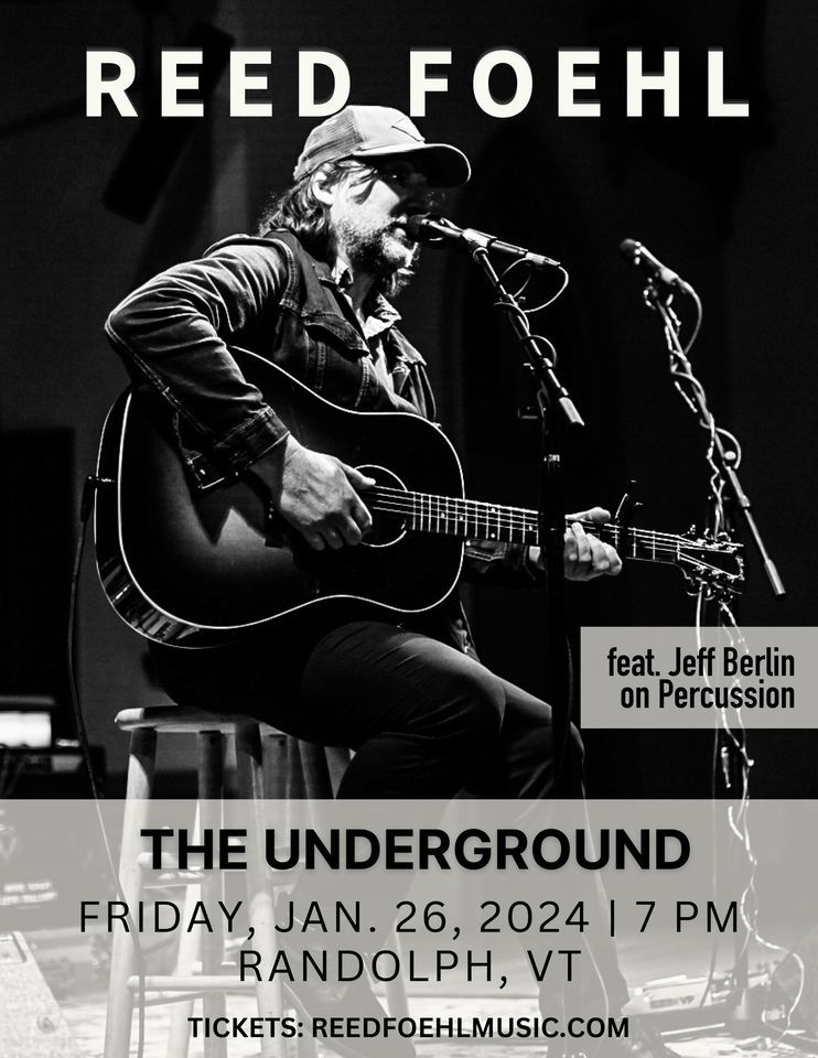 Reed Foehl feat. Jeff Berlin on Percussion at The Underground, The ...