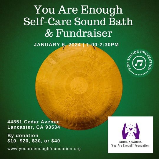 You Are Enough Self-Care Sound Bath & Fundraiser , MOAH: CEDAR ...